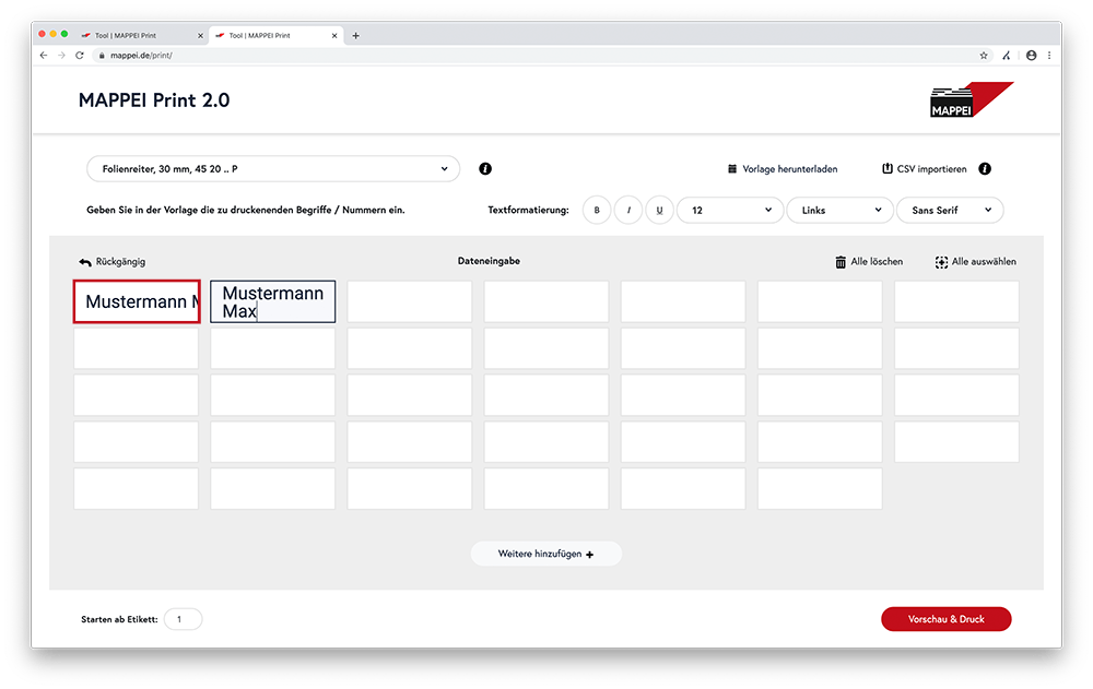 MAPPEI Print | Drucklösungen für Ordnung und Übersicht